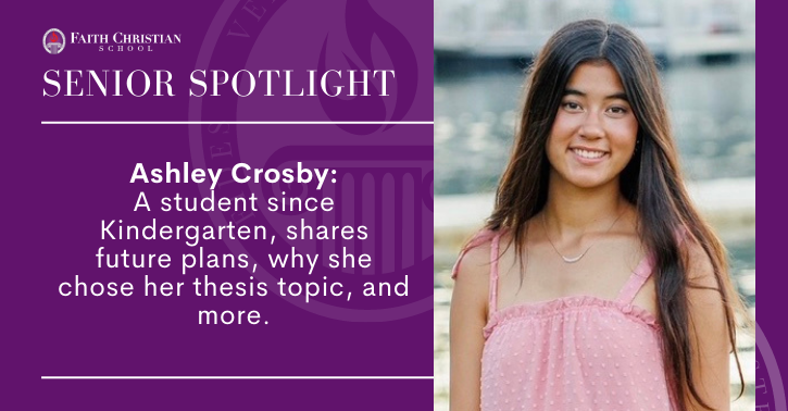 Ashley Crosby - FCS Senior Spotlight